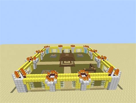 Small Spawn Hub Minecraft Map