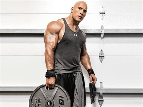 Dwayne The Rock Johnson Height Weight Body Measurements