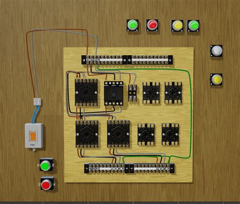 Electrical Sequence Educational Trainer V Elt Tradekorea