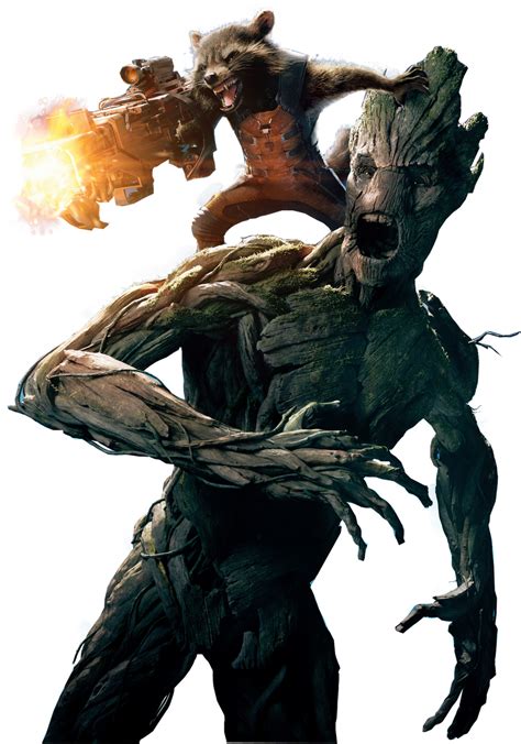 Render Rocket And Groot Png By Gofuckyourself69 On Deviantart