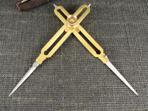 Rj Hopgood Proportional Dividers With Broad Arrow Mark Sold