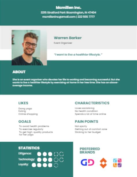 Customer Persona Maker Free Creator Generator Edit Online Free And Premium Templates