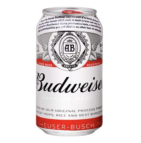 Cerveja Budweiser Lata 350ml Supertem