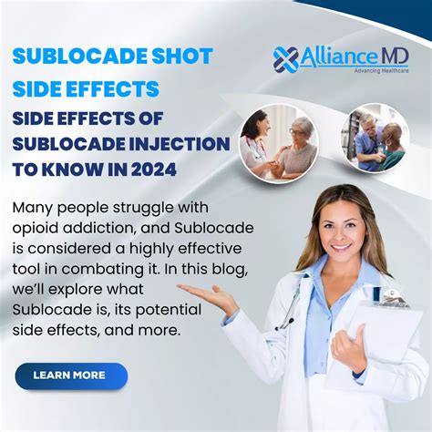 Sublocade Shot Side Effects Sublocade Side Effects To Know In 2024