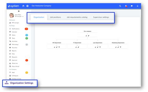 How To Set Up Your Organization Org Chart Jobs And Job Requirements Company Structure