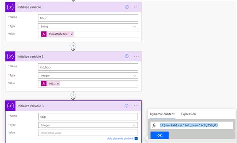 Solved Compose If Statement Depending On Hours Power Platform Community