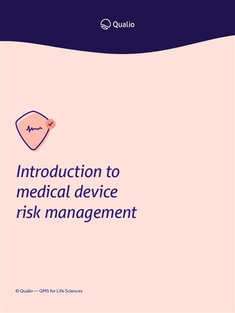 Introduction To Medical Device Risk Management Pdf
