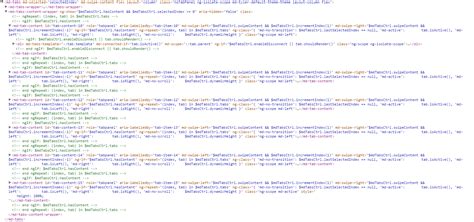 Javascript Set Height Of Only One Md Tab Stack Overflow