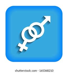 Blue Icon Sex Symbol Men Women Stock Vector Royalty Free 165368210 Shutterstock
