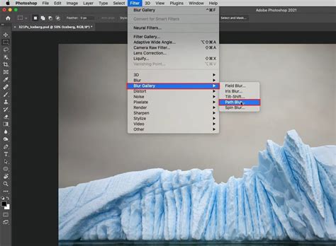 Create Motion Effect With Path Blur In Photoshop