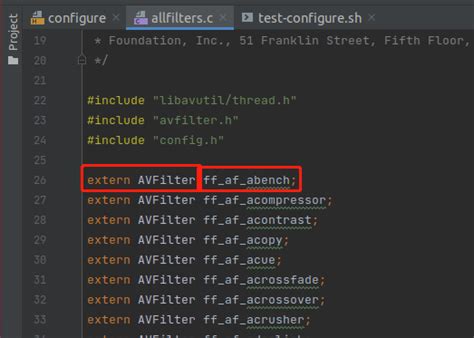 Configure函数分析 E章—fffmpeg Configure源码分析 · Ffmpeg原理