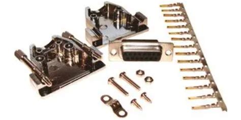 Multicomp Mcd8a15fc Kit D Sub Connector Kit Receptacle 15 Position Crimp Eezee