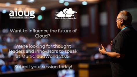 All India Oracle Users Group Aioug On Linkedin 🌟 Final Call