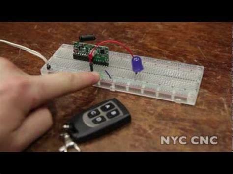 Wireless RF Remote Receiver Easy Cheap Great For Arduino And Raspberry Pi NYC CNC