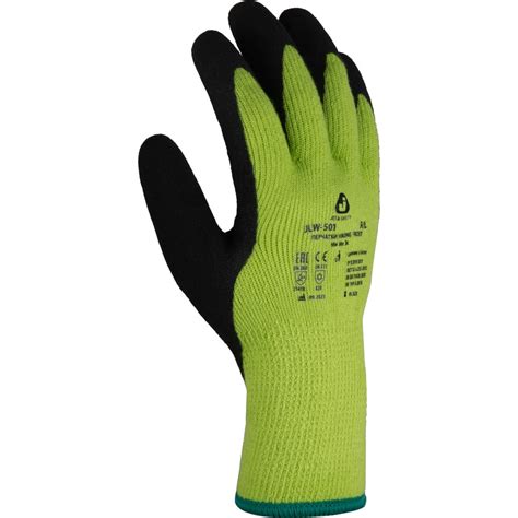Утепленные акриловые перчатки с начесом Jeta Safety с песочным ...