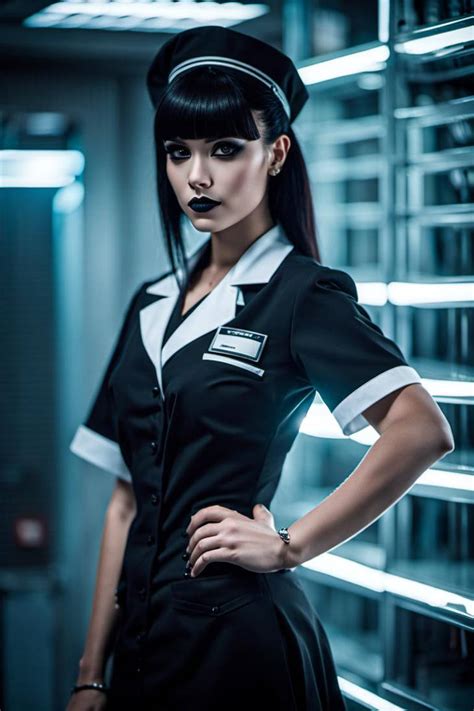 Ai Goth Nurse 1 By Risible2000 On Deviantart