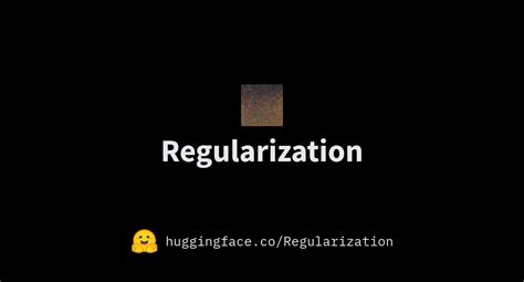 Regularization Regularization