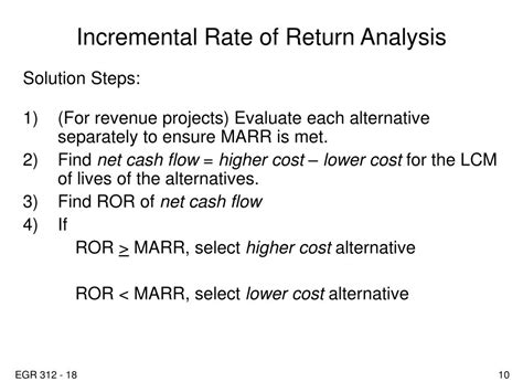 PPT Rate Of Return Evaluation For Multiple Alternatives PowerPoint Presentation ID