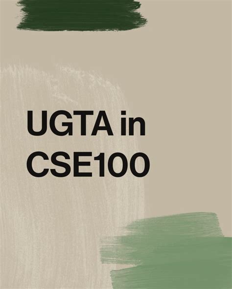 I Am Excited To Share That I Am Starting A New Position As A Ugta For