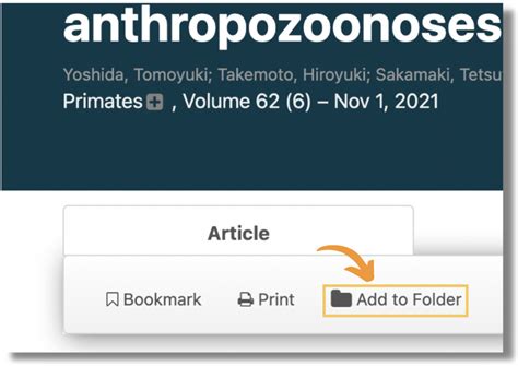 Adding Articles To Folders Deepdyve Knowledge Base
