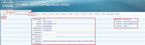 How To Configure Ldap On Mpp Cisco Community