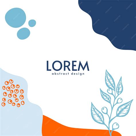 Абстрактный фон шаблон современного дизайна в минималистском стиле стильная обложка для