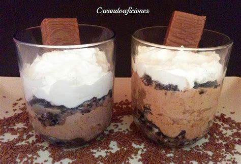 Vasos De Nutella Galletas Oreo Y Nata Crema De Leche Cocina