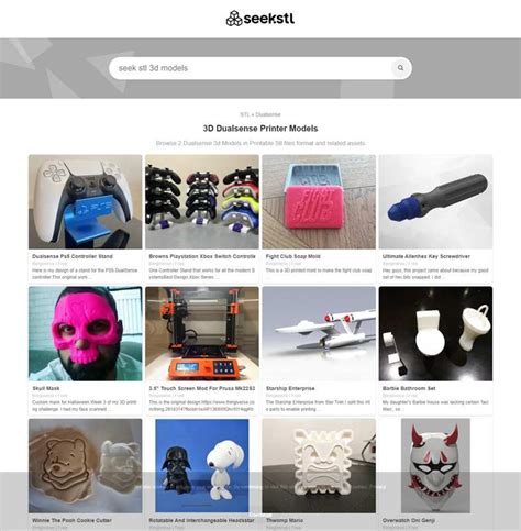 Dualsense D Printer Files STL D Models SeekStl