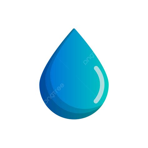 Tetesan Air Biru Air Biru Air Tetesan Air Png Dan Vektor Dengan