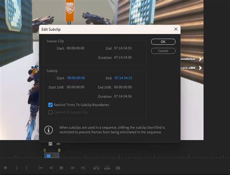 subclips not working at all adobe community 13391454