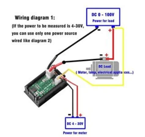 digital volt amp meter wiring wiring diagram