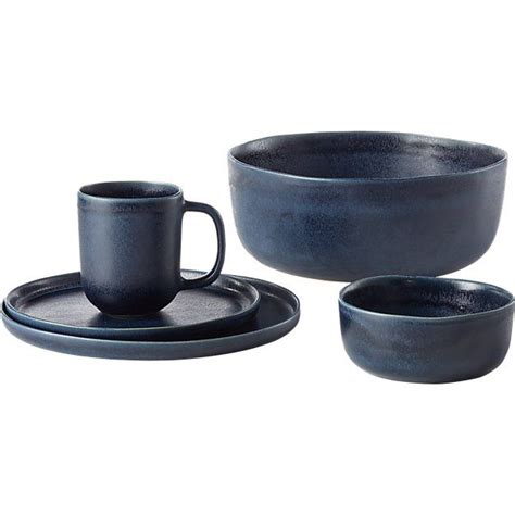 Drift Reactive Indigo Dinner Plate Reviews Cb2 Dinnerware Modern