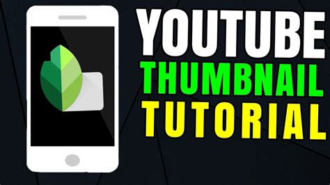 How To Make Custom Youtube Thumbnails On Your Phone Beginner S Tutorial YouTube