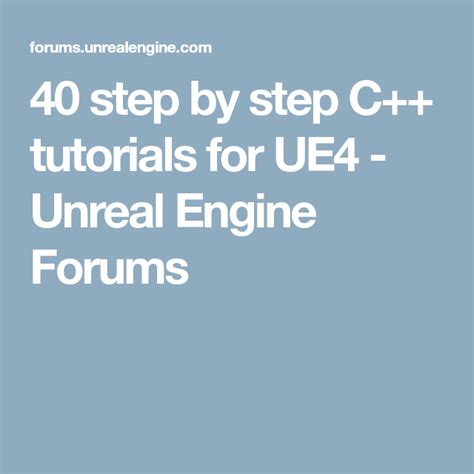 Unreal Engine 4 Programmation C Avec Ue4 Cours 6 Youtube