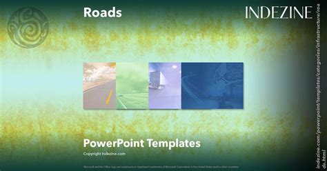 Roads PowerPoint Templates
