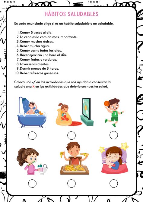Habitos Saludables Habitos De Higiene Personal Habitos Saludables