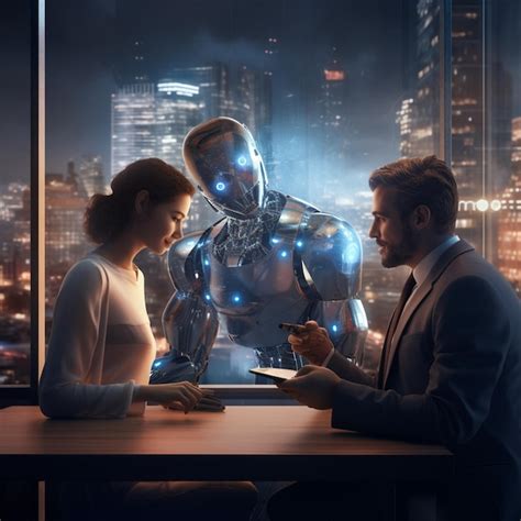 Premium Ai Image Artificial Intelligence Ai Interaction Powered Assistant Digital Screen