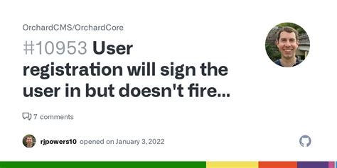 User Registration Will Sign The User In But Doesnt Fire The Sign In Event · Issue 10953