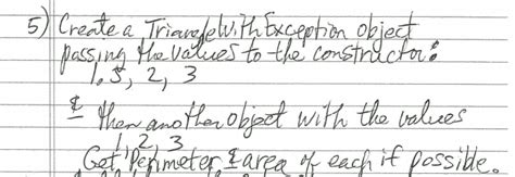 Solved 125 111egal Triangleexception Programming