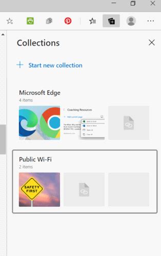 How To Show Or Hide Collections Button In Microsoft Edge Browser All Images