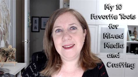 Beginners Mixed Media 10 Most Common Tools Art And Crafting Youtube