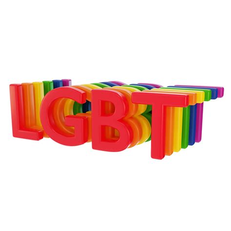 Lgbt Community Symbol 3d Illustration 16584138 Png