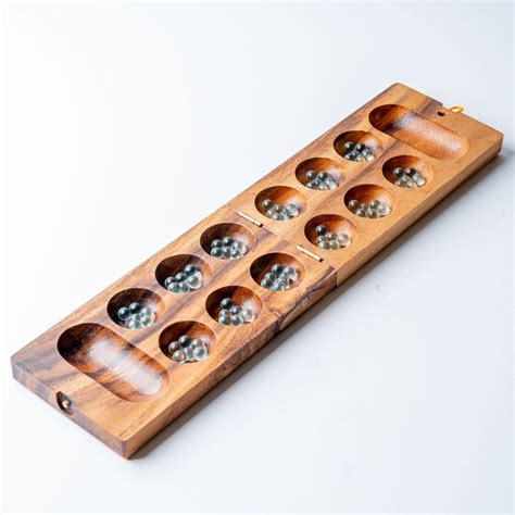 Mango Wood Mancala Game Board West Elm