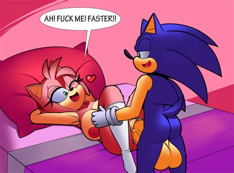 Rule 34 Amy Rose Asmartboy Balls Big Balls Big Breasts Big Penis