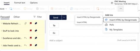 sending html emails via outlook fiu core resource hub