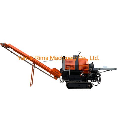 Tracked Wood Processor 12ton Firewood Processor Log Splitter Tracked Firewood Processoe And