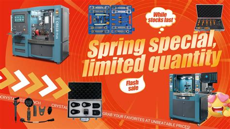 Spring Promotion For Common Rail Test Bench Is Ongoing Crystal