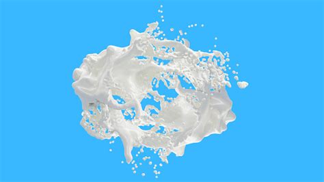 배경에 고립 된 우유 스플래시 스플래시는 클리핑 경로를 포함한다 3d 일러스트레이션 파도에 대한 스톡 사진 및 기타 이미지 파도 0명 3차원 형태 Istock