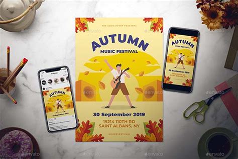 36 Autumn Poster Templates Free And Premium Downloads