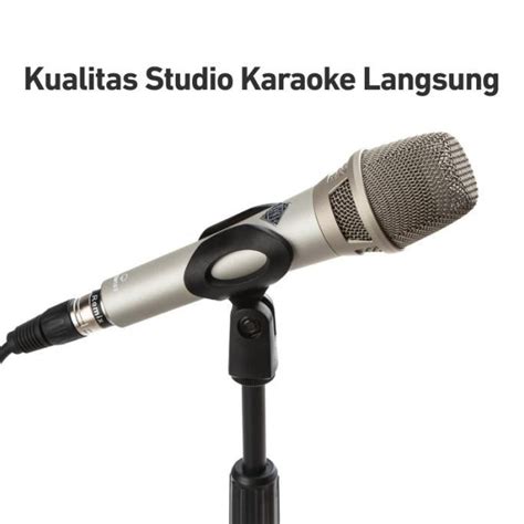 Jual Fs 6 Mic Condenser Mic Kabel Mic Kondenser Kms 105 Microphone Condenser Viral Shopee